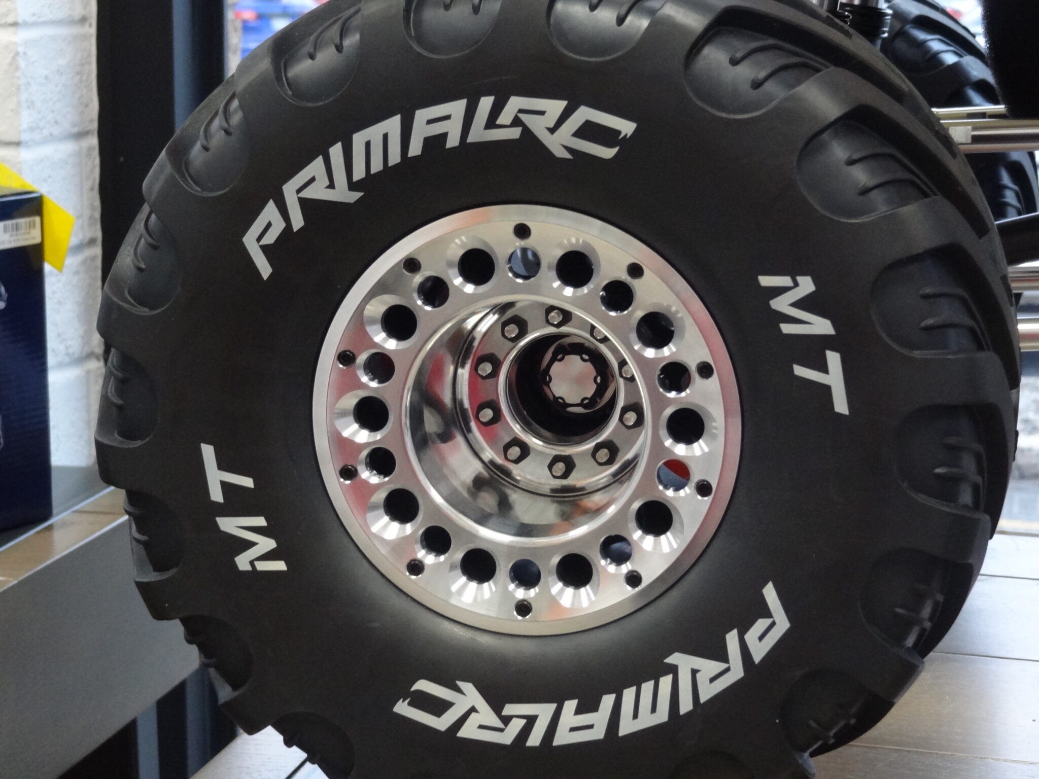 Primal RC Monster Truck Ultra Duty Aluminum Bead locks and Rim Guards ...
