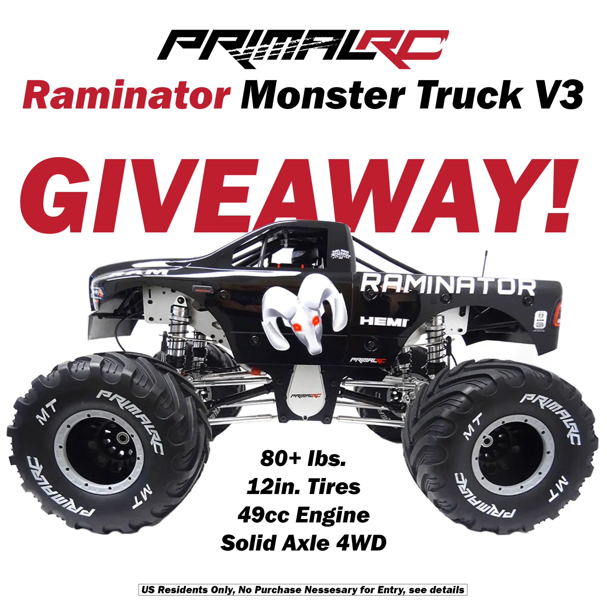 Primal RC Raminator V3 Giveaway! – Primal RC