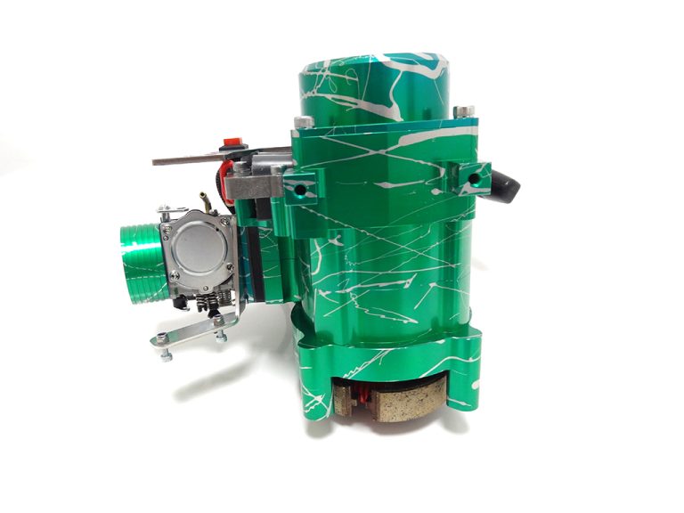 Taylor RC 50GT Grave Digger Edition High Performance Engine/V1 Pipe Kit ...
