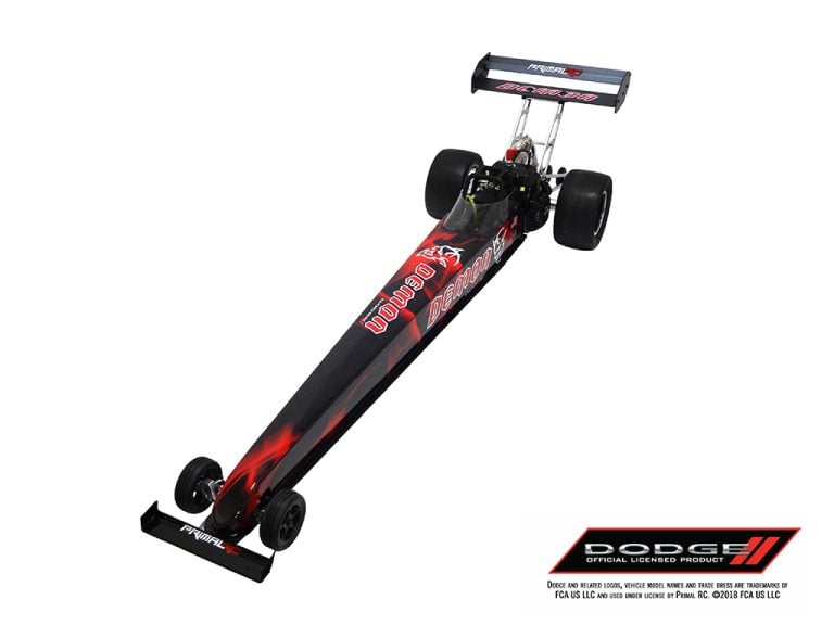 QS 1/5 Scale RTR Dodge SRT Demon Gas Powered Dragster – Primal RC