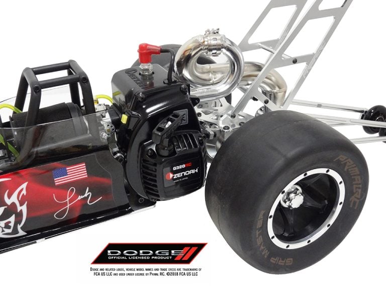 QS 1/5 Scale RTR Dodge SRT Demon Gas Powered Dragster – Primal RC
